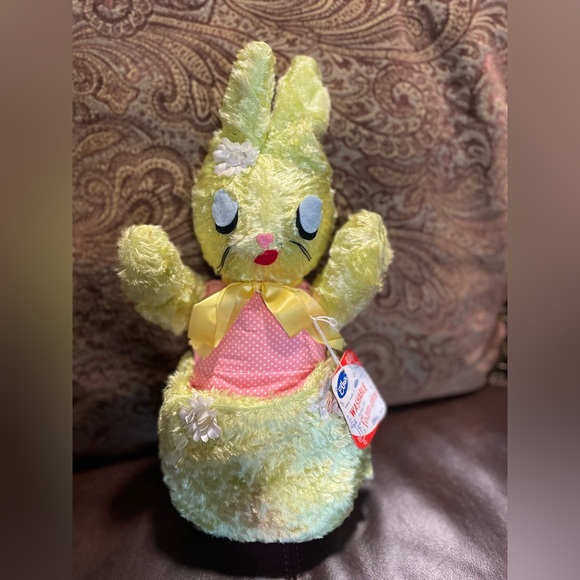 elka vintage | Toys | Vintage Plush Stuffed Animal Toy Easter Bunny ...